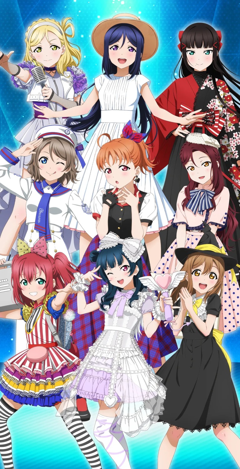 love live! (series) love live! sunshine!! kunikida hanamaru kurosawa dia kurosawa ruby matsuura ...